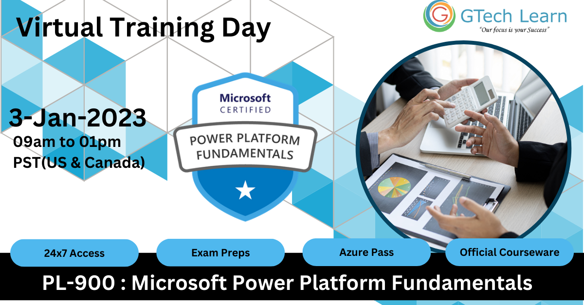 Virtual Training Day : Microsoft Power Platform Fundamentals (PL-900)