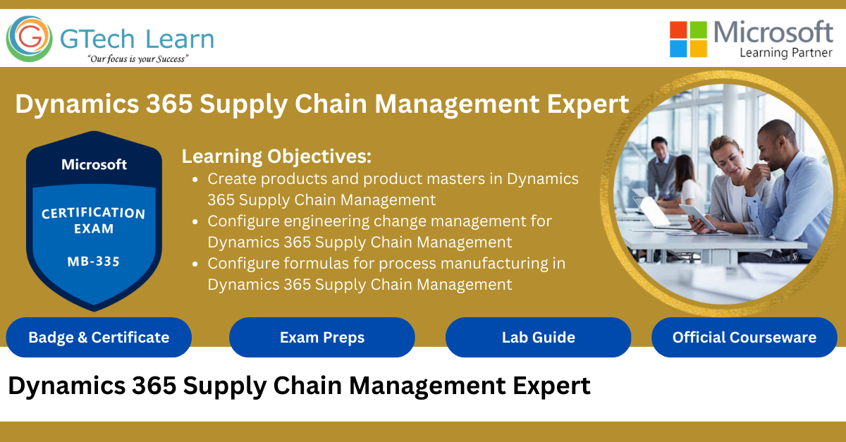 MB-335 : Microsoft Dynamics 365 Supply Chain Management, Expert