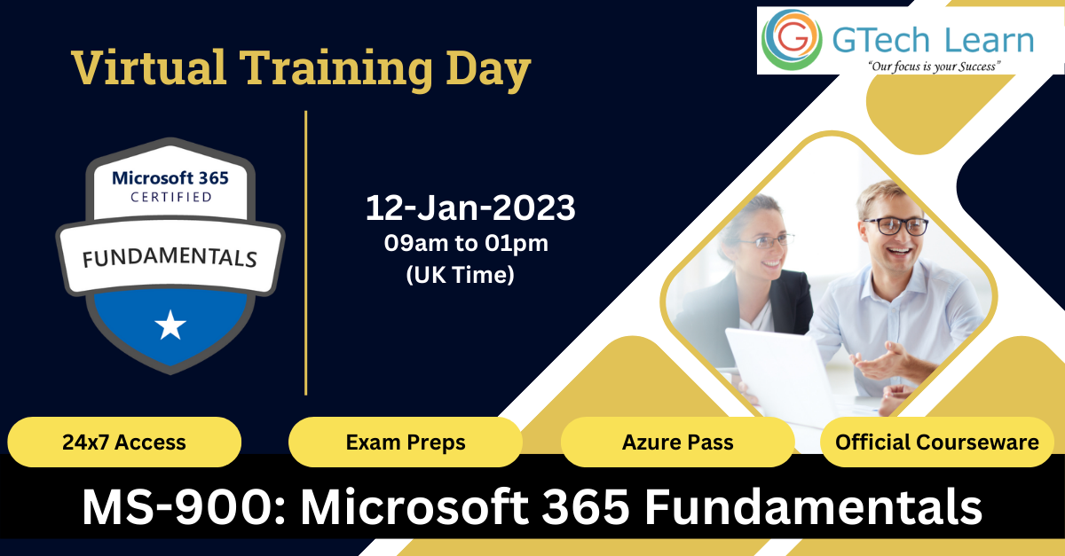 Virtual Training Day : Microsoft 365 Fundamentals (MS-900)