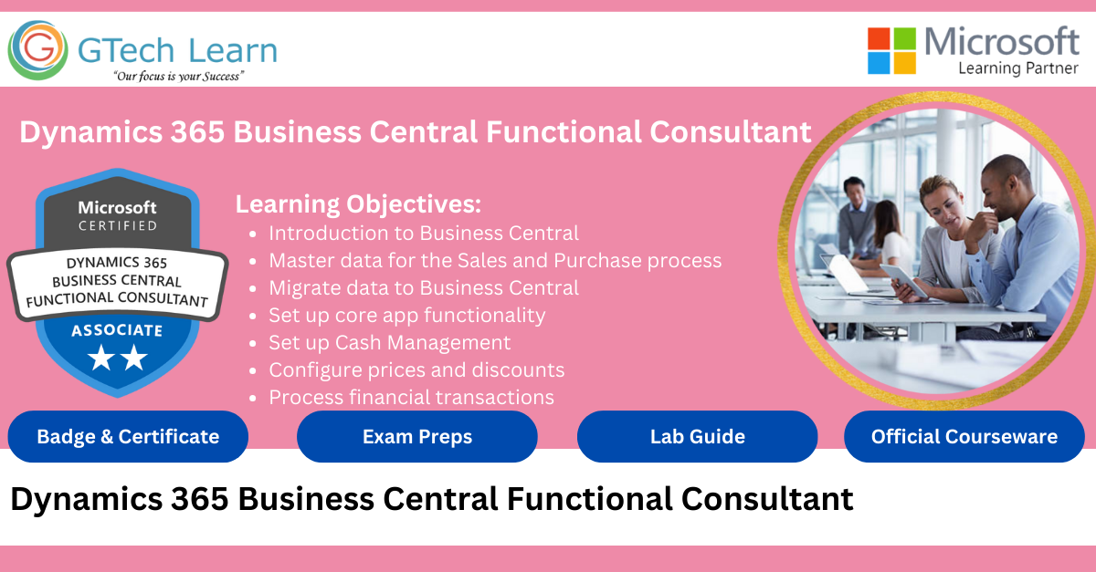 MB-800 : Microsoft Dynamics 365 Business Central Functional Consultant