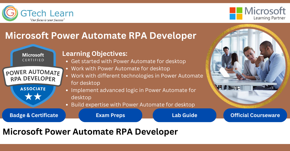 PL-500 : Microsoft Power Automate RPA Developer