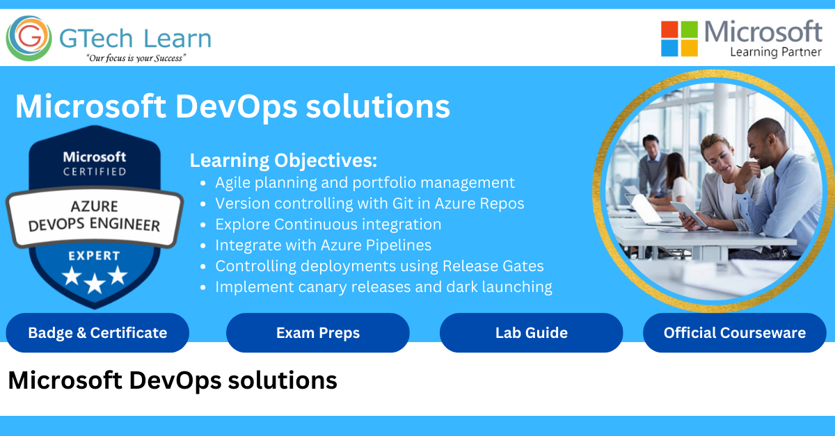 AZ-400 : Designing and Implementing Microsoft DevOps solutions