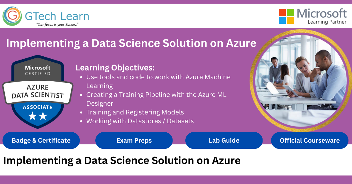DP-100 : Designing and Implementing a Data Science Solution on Azure